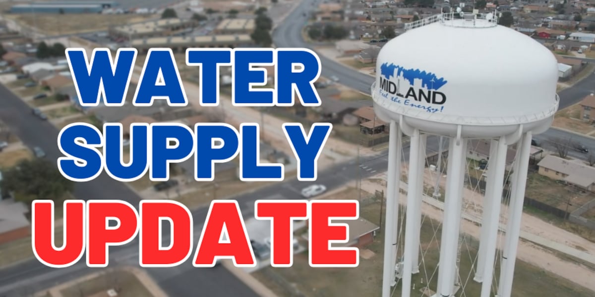 Midland city officials provide update on water situation Midland city officials provide update on water situation